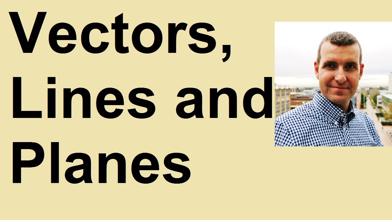 Vectors: Lines and Planes example - YouTube