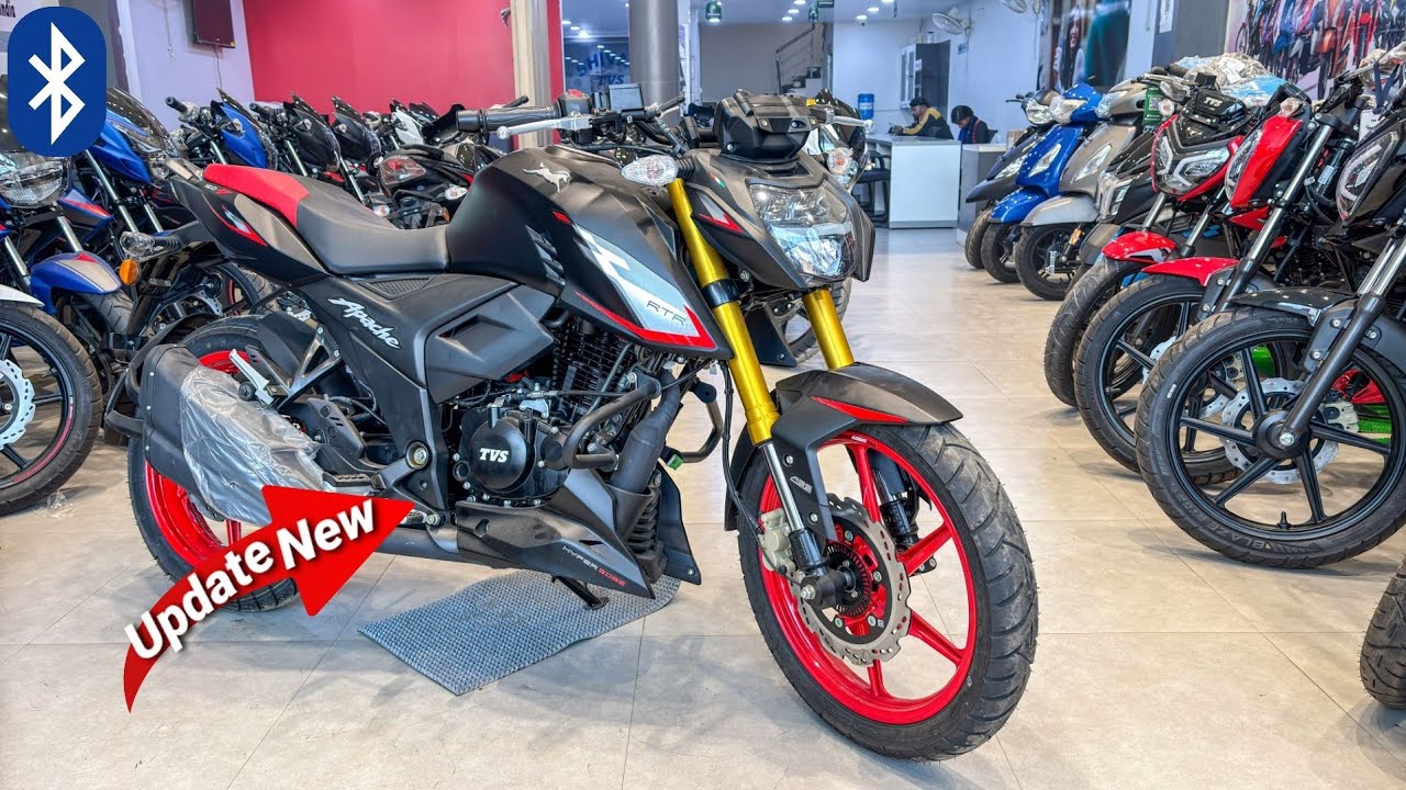 Tvs Apache RTR 160 4v With USD Detailed Review - New Graphics, Features ...