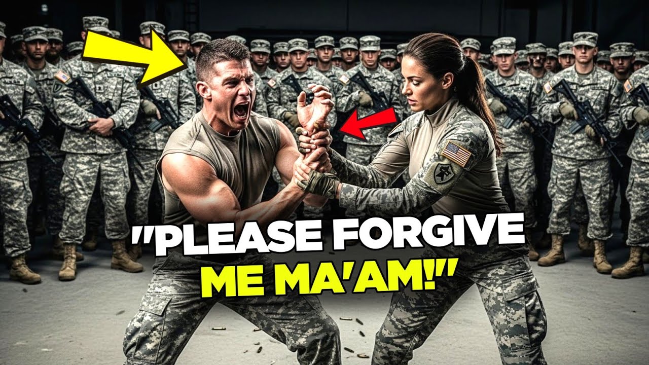 He Moved to Hit Her, And She Snapped His Wrist in Front of 250 Special ...