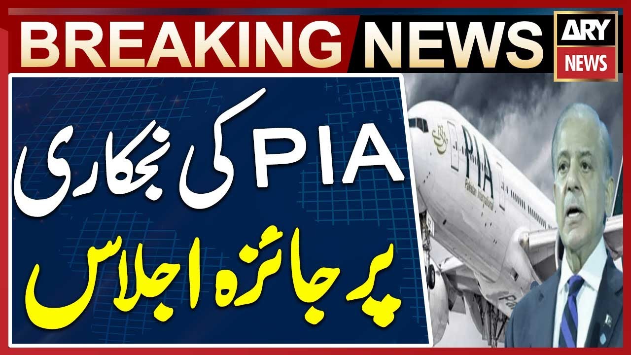 Privatization of PIA Review meeting -PM Shehbaz Sharif - YouTube