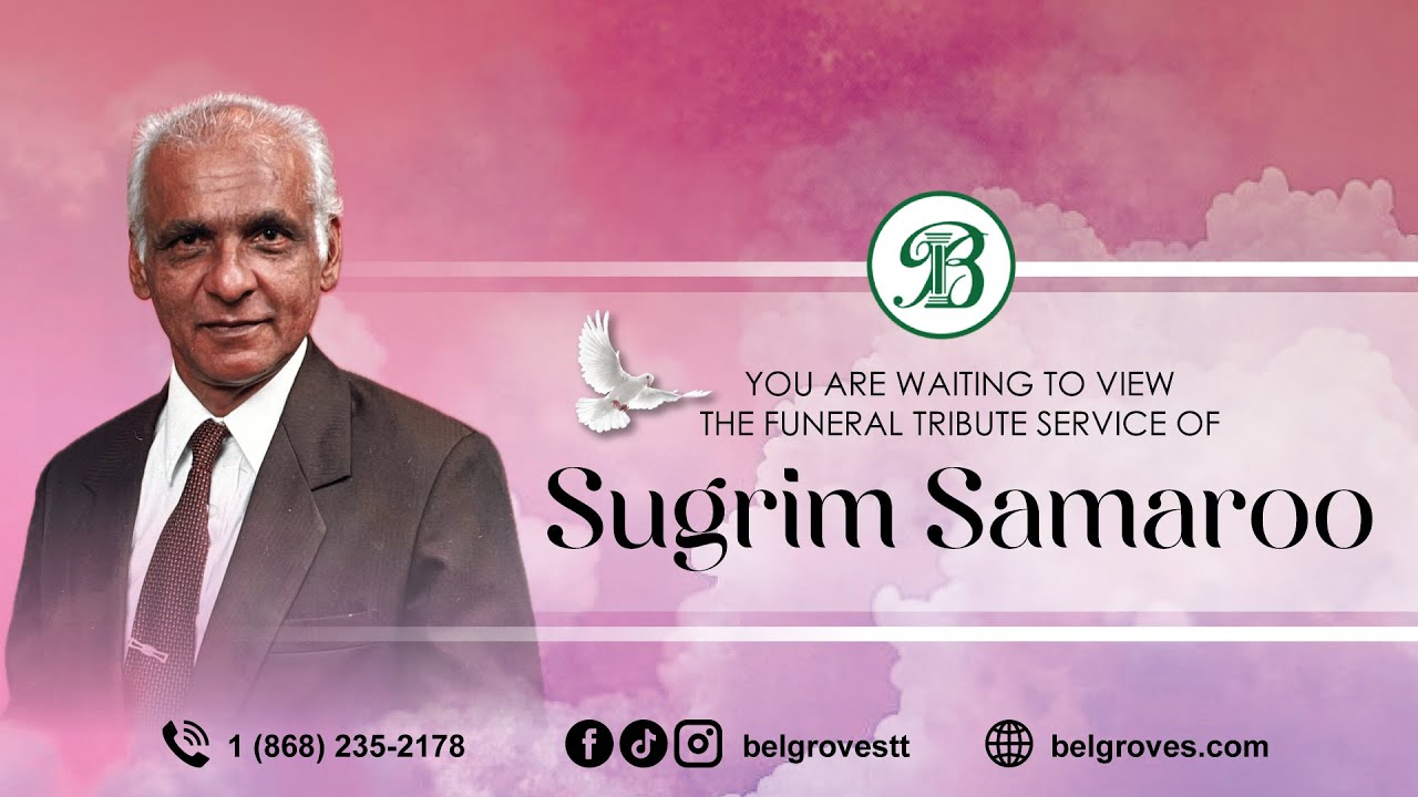 Sugrim Samaroo Tribute Service - YouTube