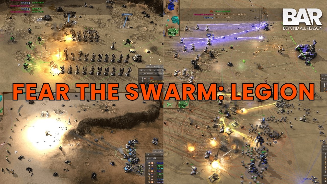 LEGION Meta Is Bonkers - High OS Beyond All Reason Gameplay - YouTube