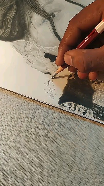 Realistic Portrait Drawing Tutorial - Step by Step for Beginners | art ...