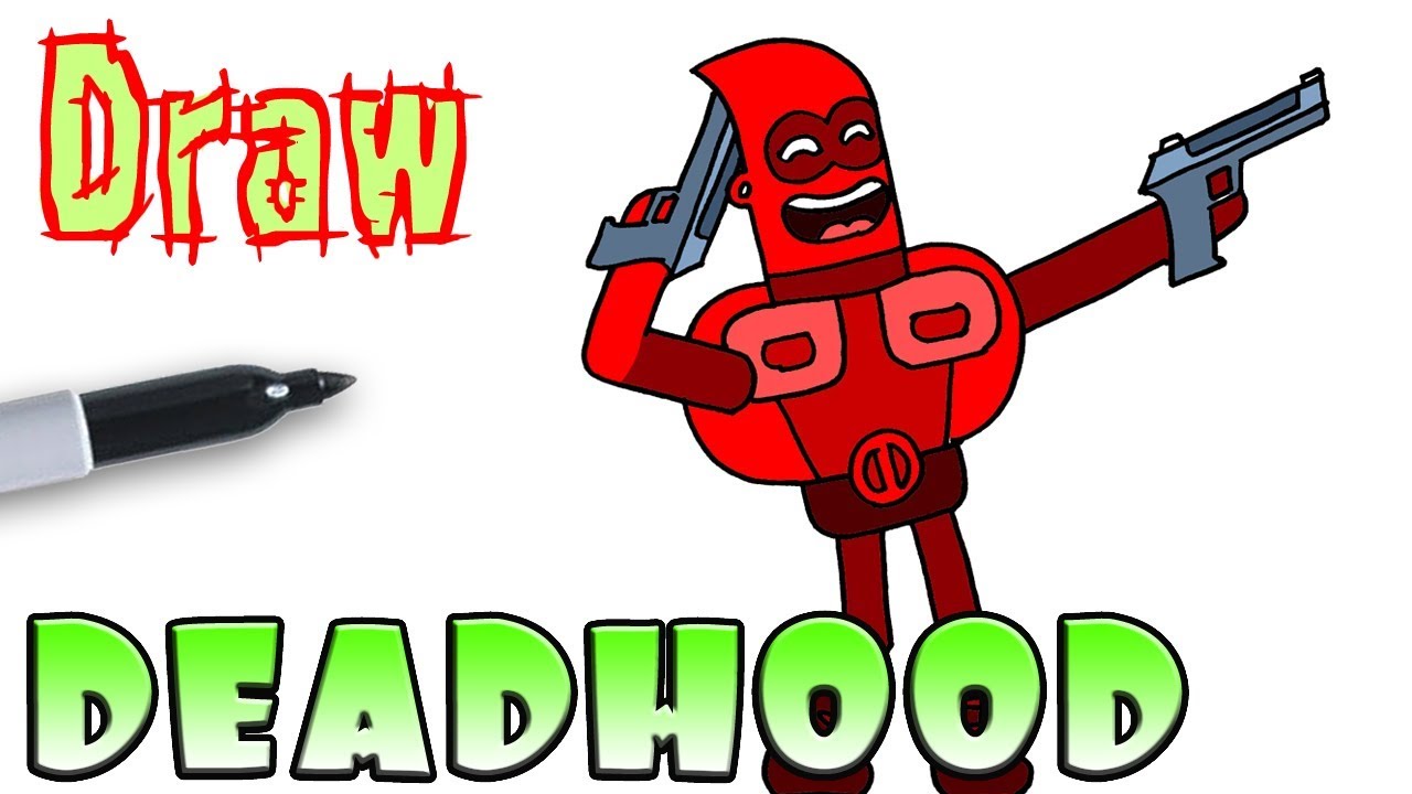 How to Draw Deadhood | Bowmasters - YouTube