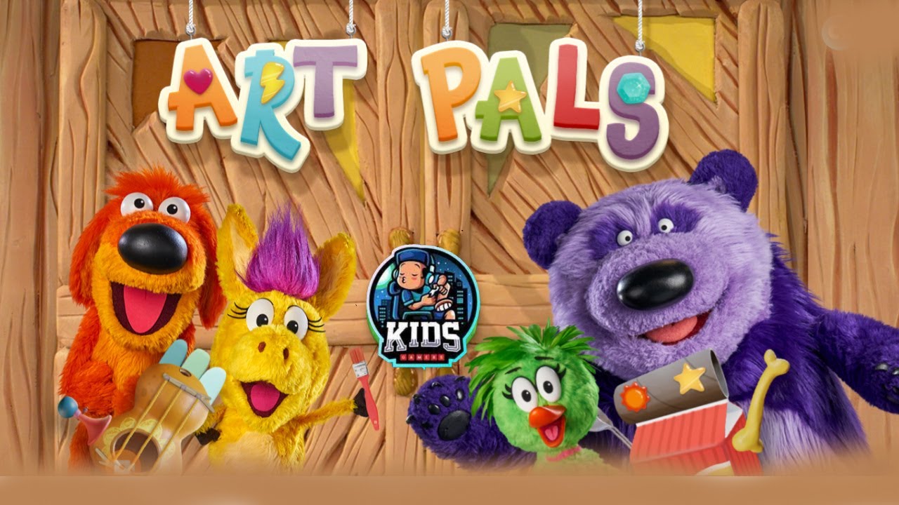 Donkey Hodie || ART PALS Gameplay || Walkthrough PBS Kids Games - YouTube