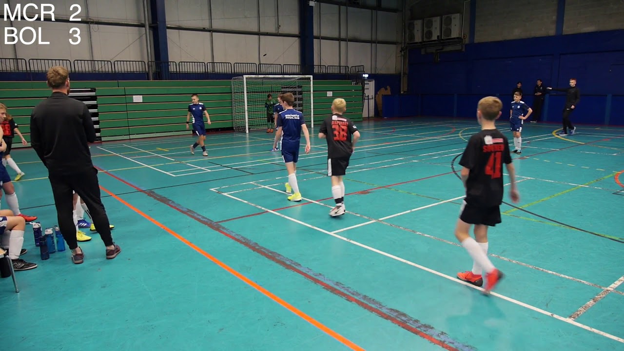 Manchester Futsal Club u14's vs Bolton Futsal Club u14's as live - YouTube