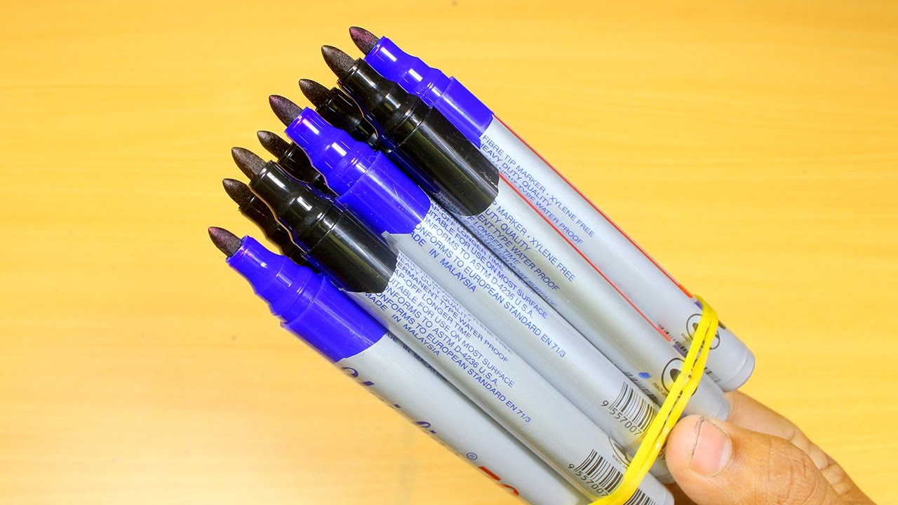 Don't Dispose of used Markers - Still Usable - YouTube