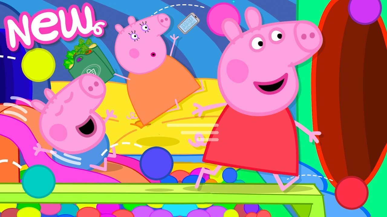 Peppa Pig Tales 🎈George Gets Lost On The Bouncy House 🛝 BRAND NEW Peppa ...