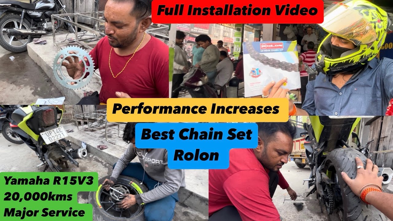 R15V3 Chain seet gya ab kya hoga @jsfilmsindia #r15v3 - YouTube