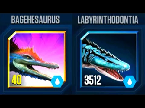 Labyrinthodontia Jurassic World The Game Priotrodon The Jurassic