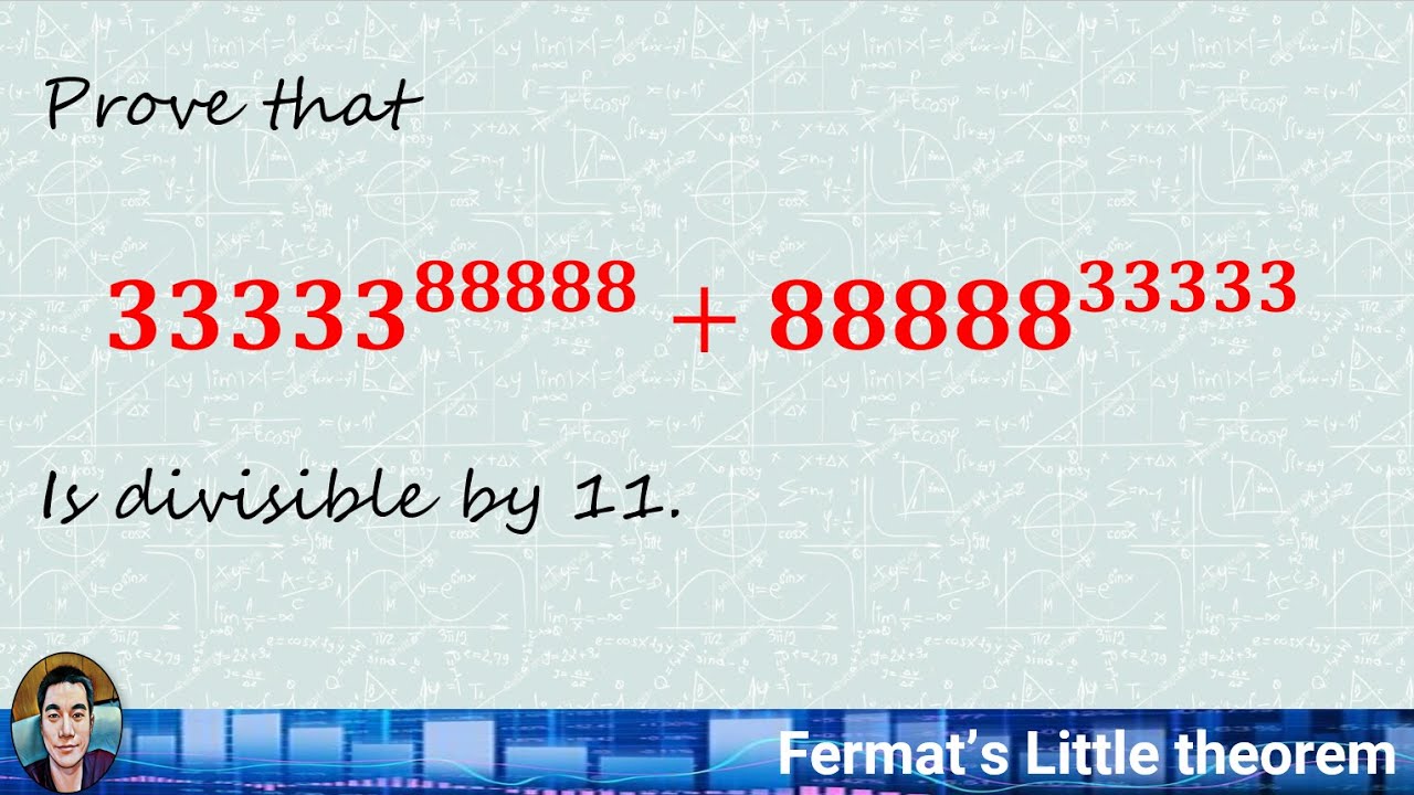 Divisibility Puzzle: Proving that 33,333^88,888 + 88,888^33,333 is ...