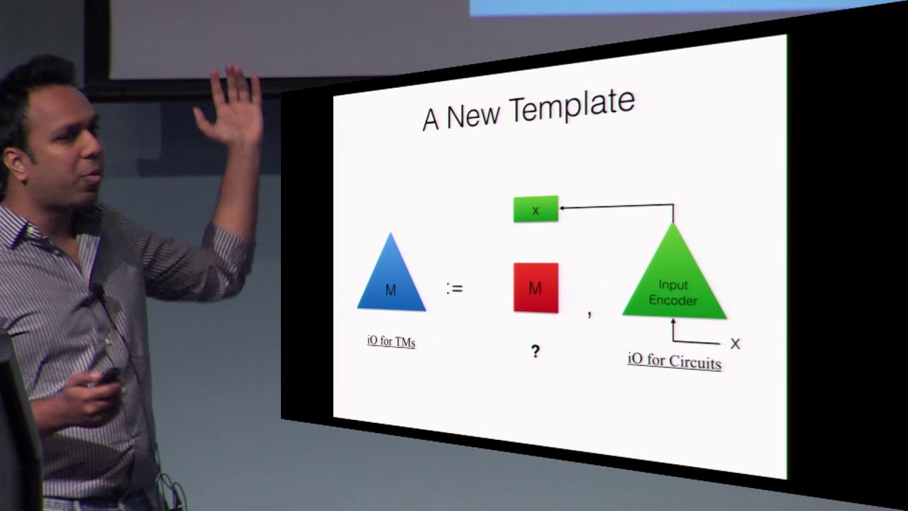 Indistinguishability Obfuscation for Turing Machines Constant Overhead and Amortization - YouTube