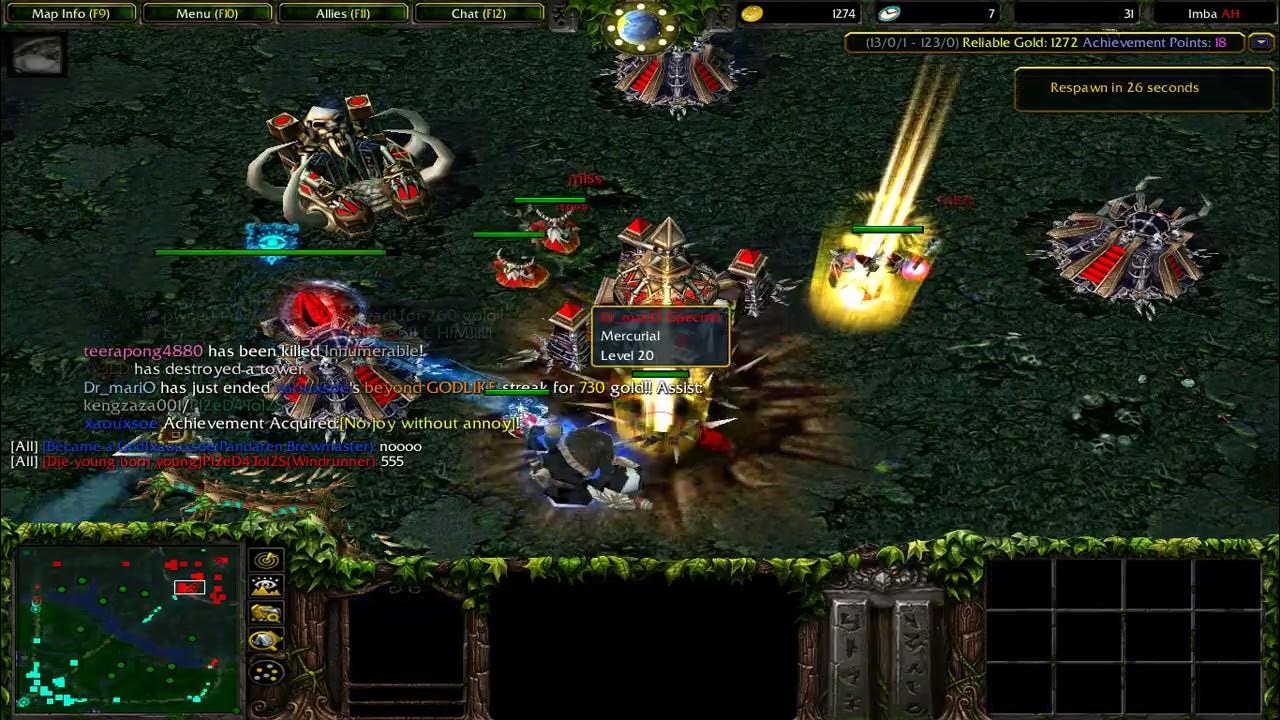 Warcraft III DotA Imba Legends 2018 EP.72 - YouTube