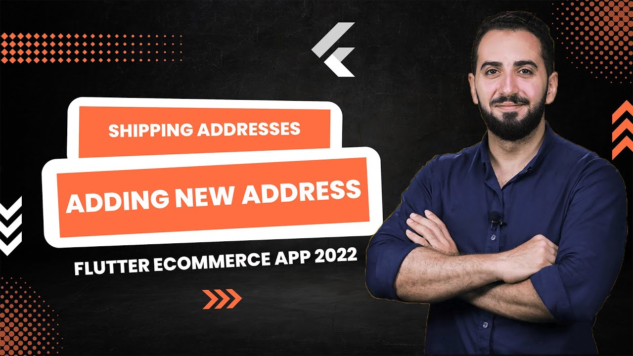 (12) Shipping Addresses & Add new address - Build an E-commerce App ...