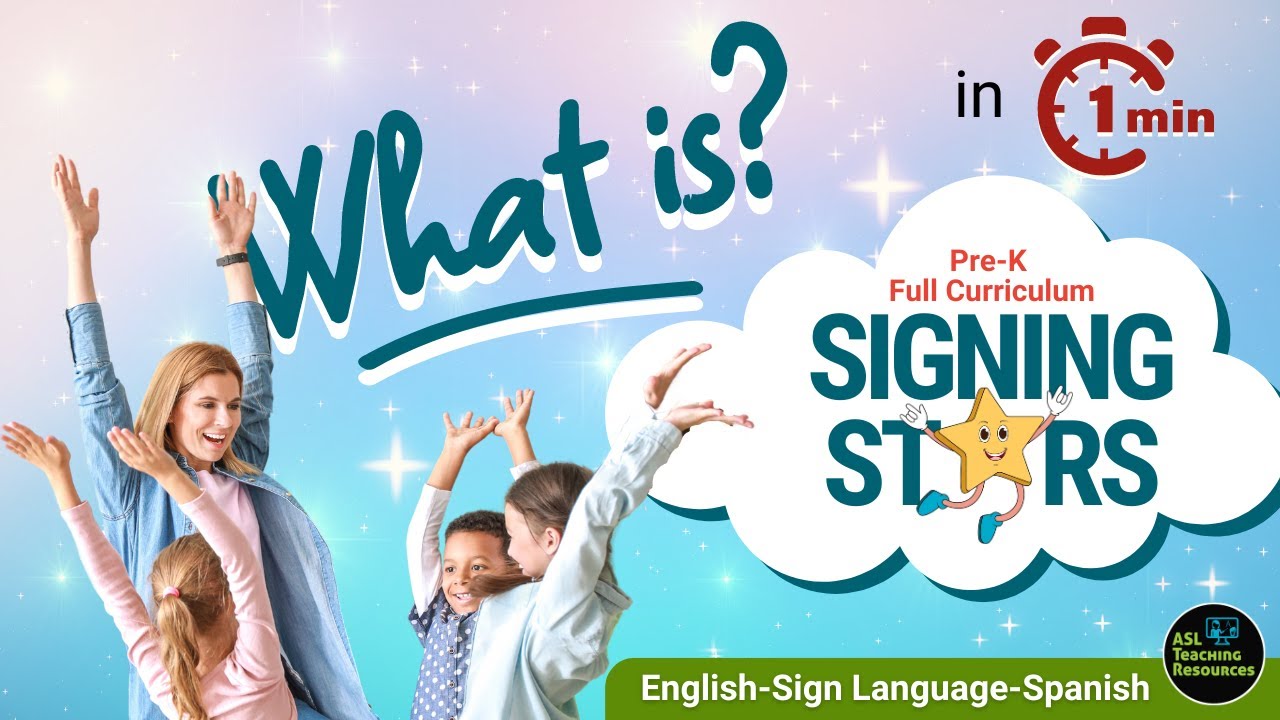 Best Preschool Curriculum. See How Easy Signing Stars is to include ASL ...