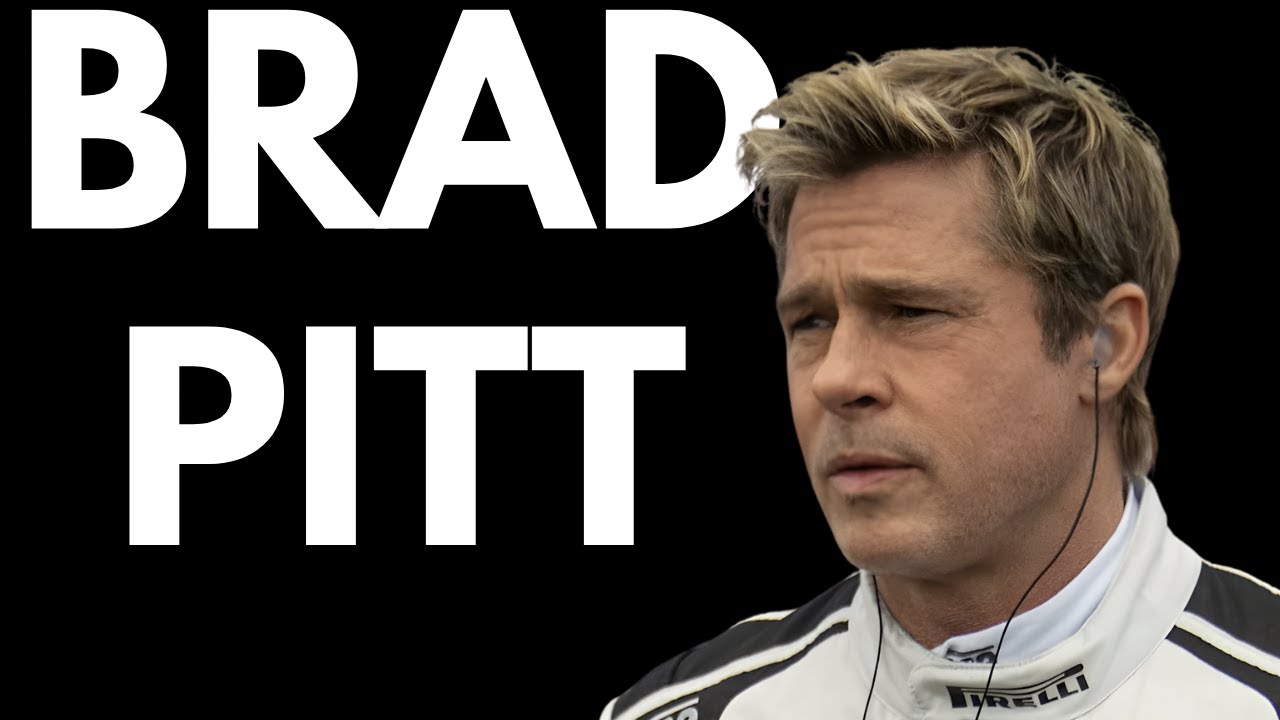 Brad Pitt Mullet F1