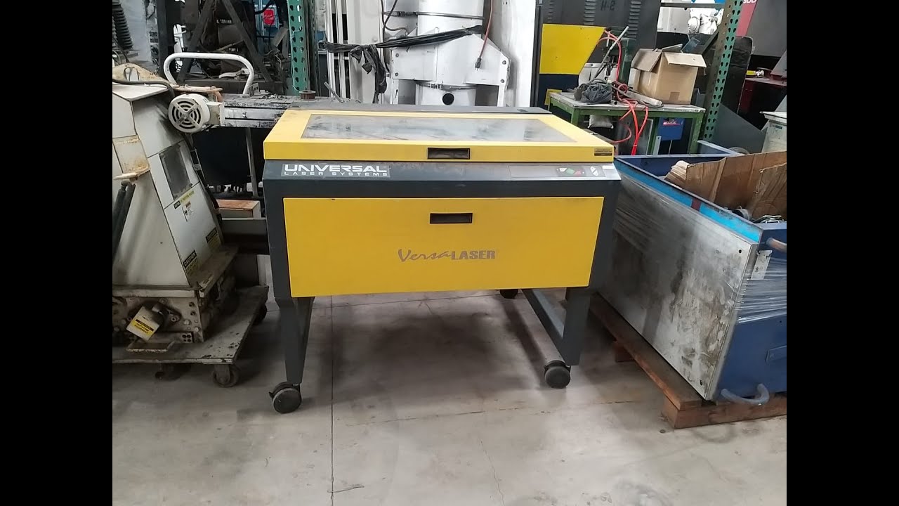 Laser cutter - engraver / Maquina de corte con laser y gas Versalaser ...