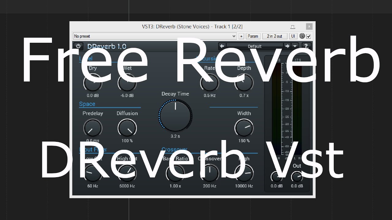 Free Reverb Plugin - DReverb (No Talking) - YouTube