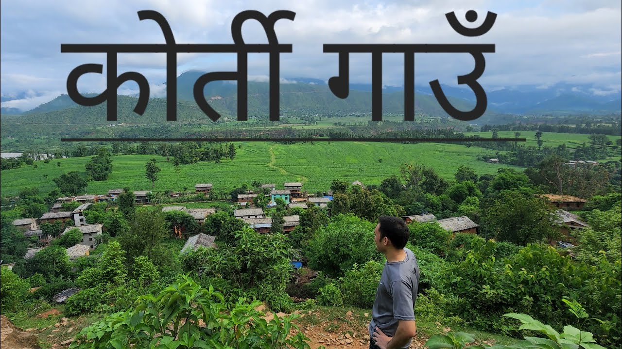 Mountain village Nepal, Korti, Salyan - YouTube