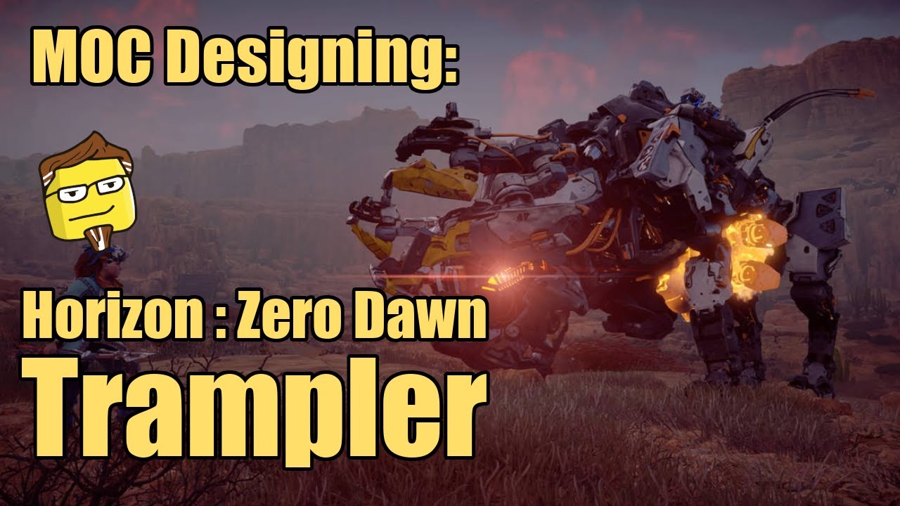 LEGO MOC Designing - Horizon: Zero Dawn - Trampler - YouTube