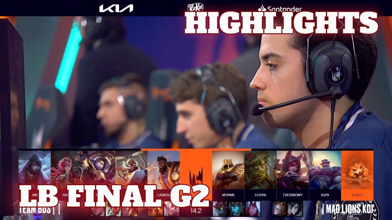 BDS vs MDK - Game 2 Highlights | Lower Final LEC Winter 2024 Playoffs ...