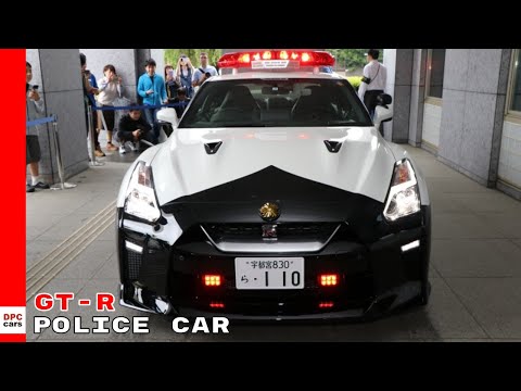 Nissan GT-R Police Car For Japan