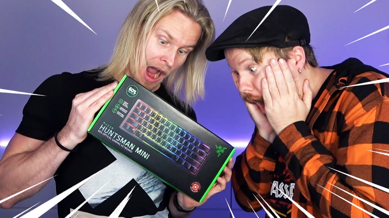 Unboxing & Giveaway - Razer Huntsman Mini - YouTube
