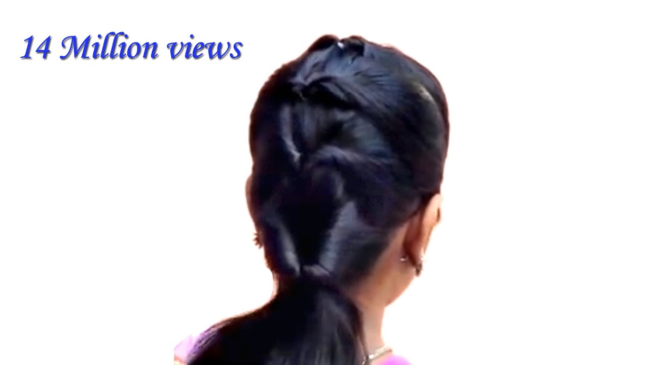 hair beauty tips for simple easy party hairstyle - YouTube