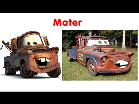Cars 3 In Real Life ! Cars 3 Best Costumes 2017 - YouTube