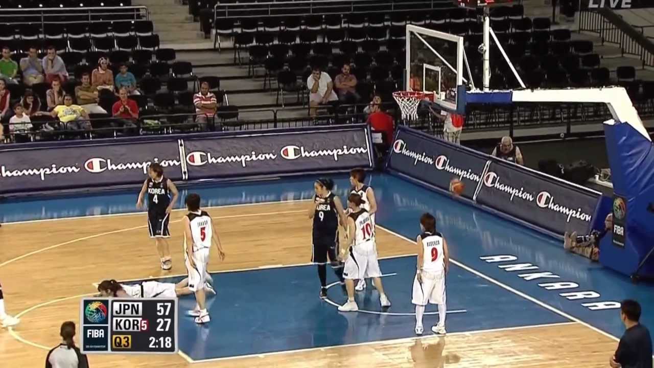 Best Basketball Flopper [How to Flop & Flop in Game] - Japan vs South ...
