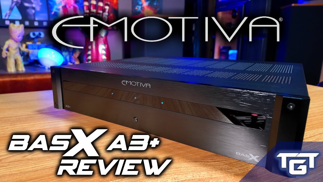 Emotiva BasX A3 PLUS | Brand New Home Theater Amp with XLR! - YouTube