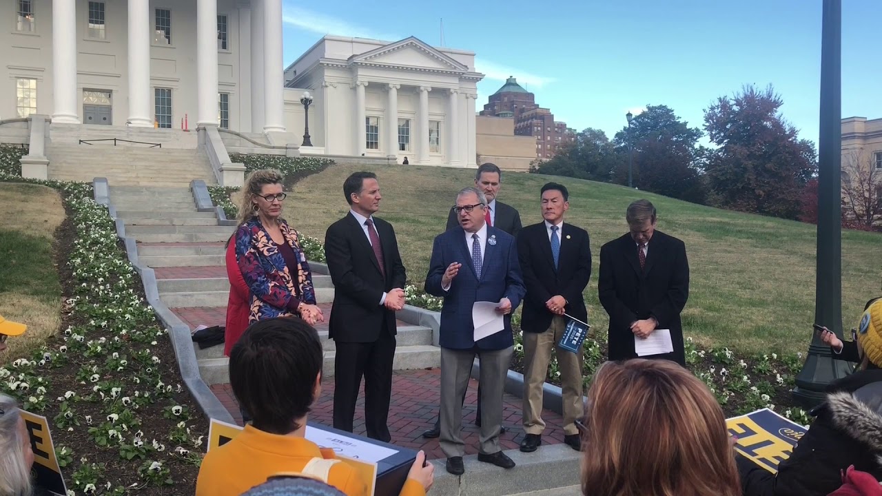 Virginia for Pete - Petition Filing Rally Speech (Adam Ebbin) - YouTube