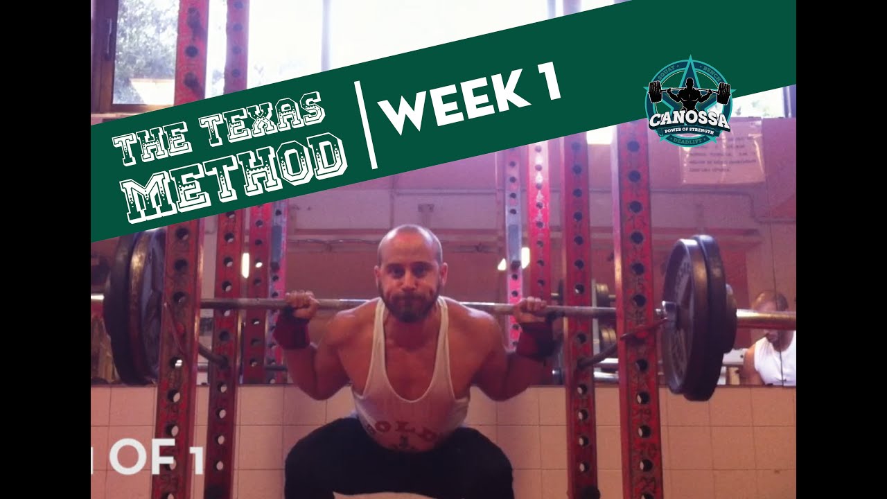 The Texas Method - Week 1 - YouTube