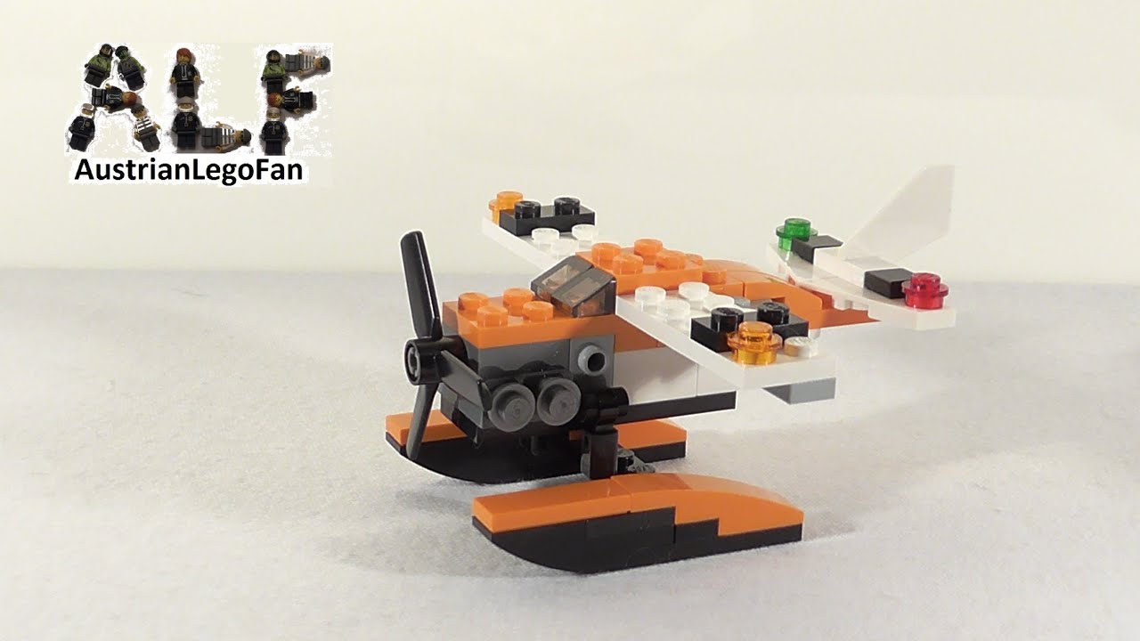 Lego Creator 31028 Modell 1v3 Sea Plane / Wasserflugzeug - Lego Speed ...