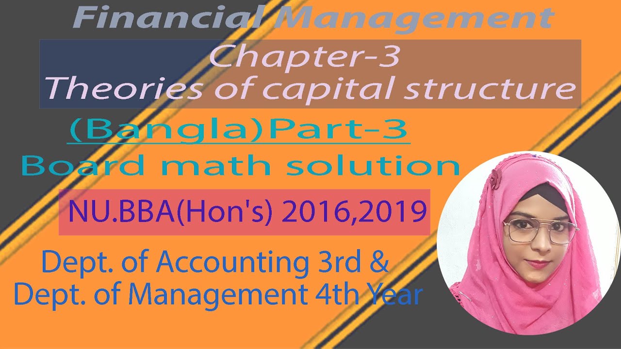 Theory Of Capital Structure Class 3 NI Approach Financial theory-of-capital-structure-class-3-ni-approach-financial