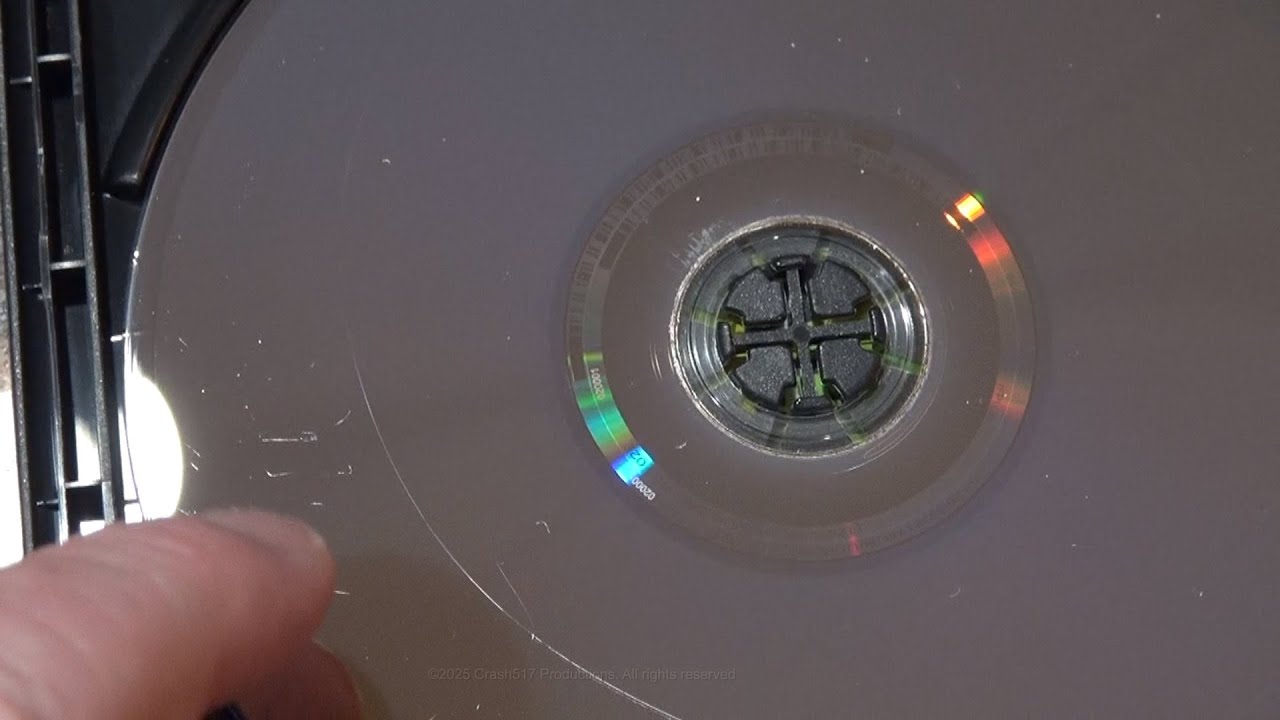 The Substance 4K/Blu-ray scratched disc edition - YouTube