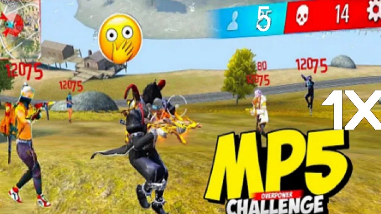 ONLY MP5 CHALLENGE 🔥|13 KILLS WITH BOOYAH🥶| - YouTube