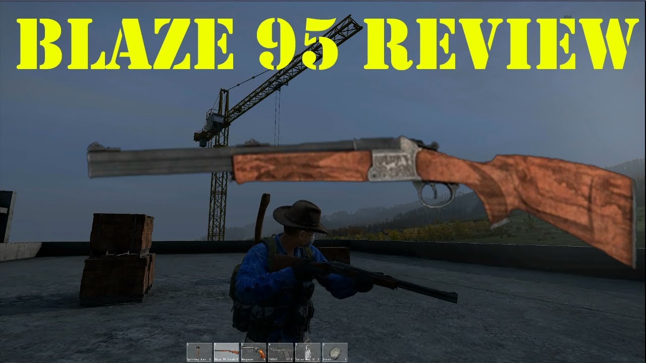 Dayz Standalone - Blaze 95 double rifle review - YouTube