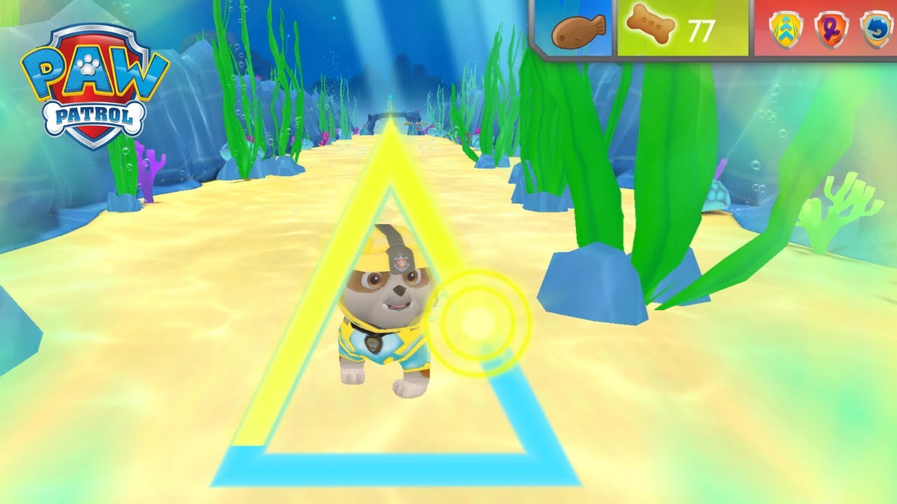 PAW Patrol: Air & Sea Adventures 🐶 Help RUBBLE into the sea MISSION in ...