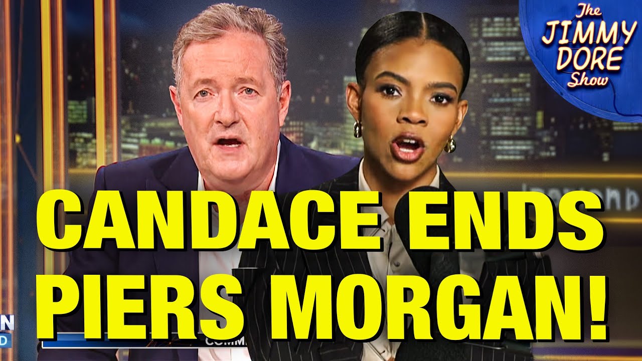 Candace Owens EXPOSES Piers Morgan As Coward & Establishment Shill ...