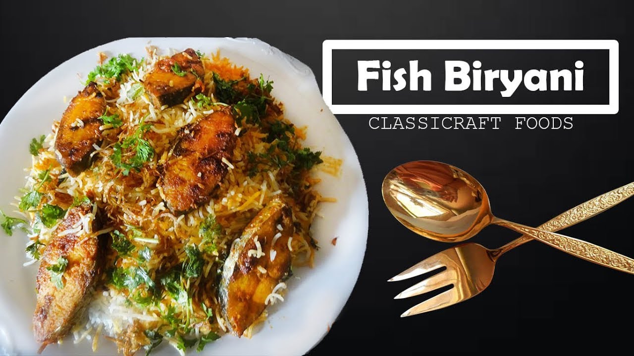 Fish Biryani Recipe || फिश बिरयानी || Simple And Easy Fried Fish ...
