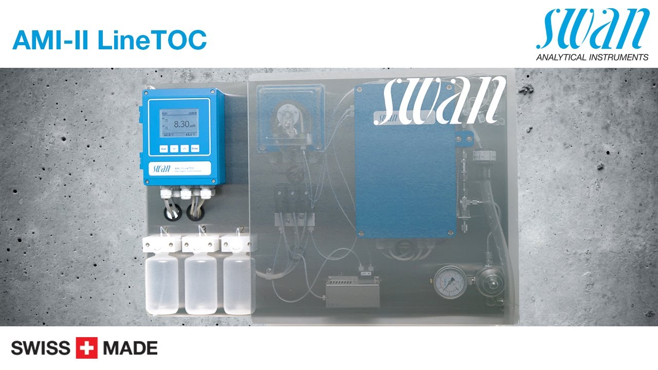 SWAN AMI-II Line TOC - 在线总有机碳(TOC)分析仪 - YouTube