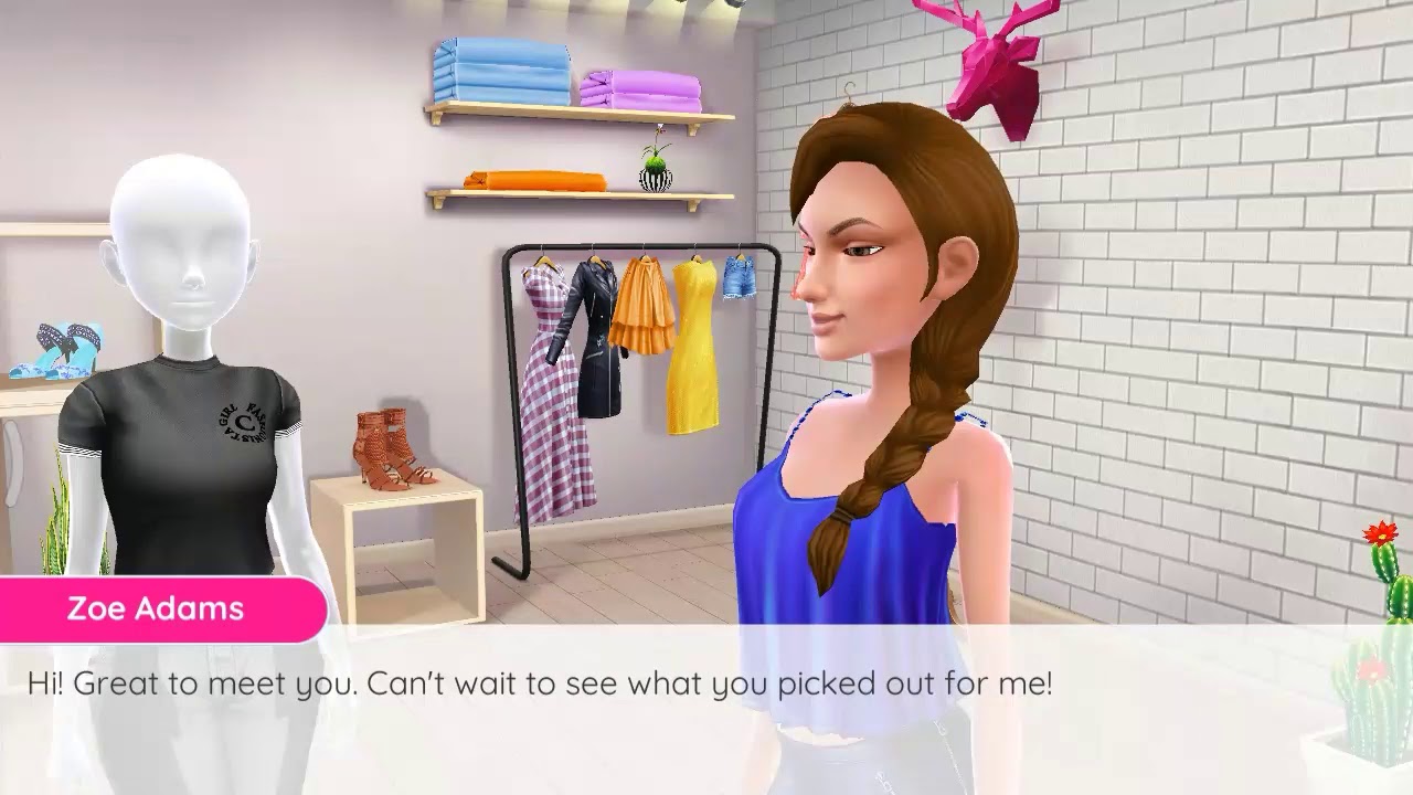 Super model girls games kids video - YouTube