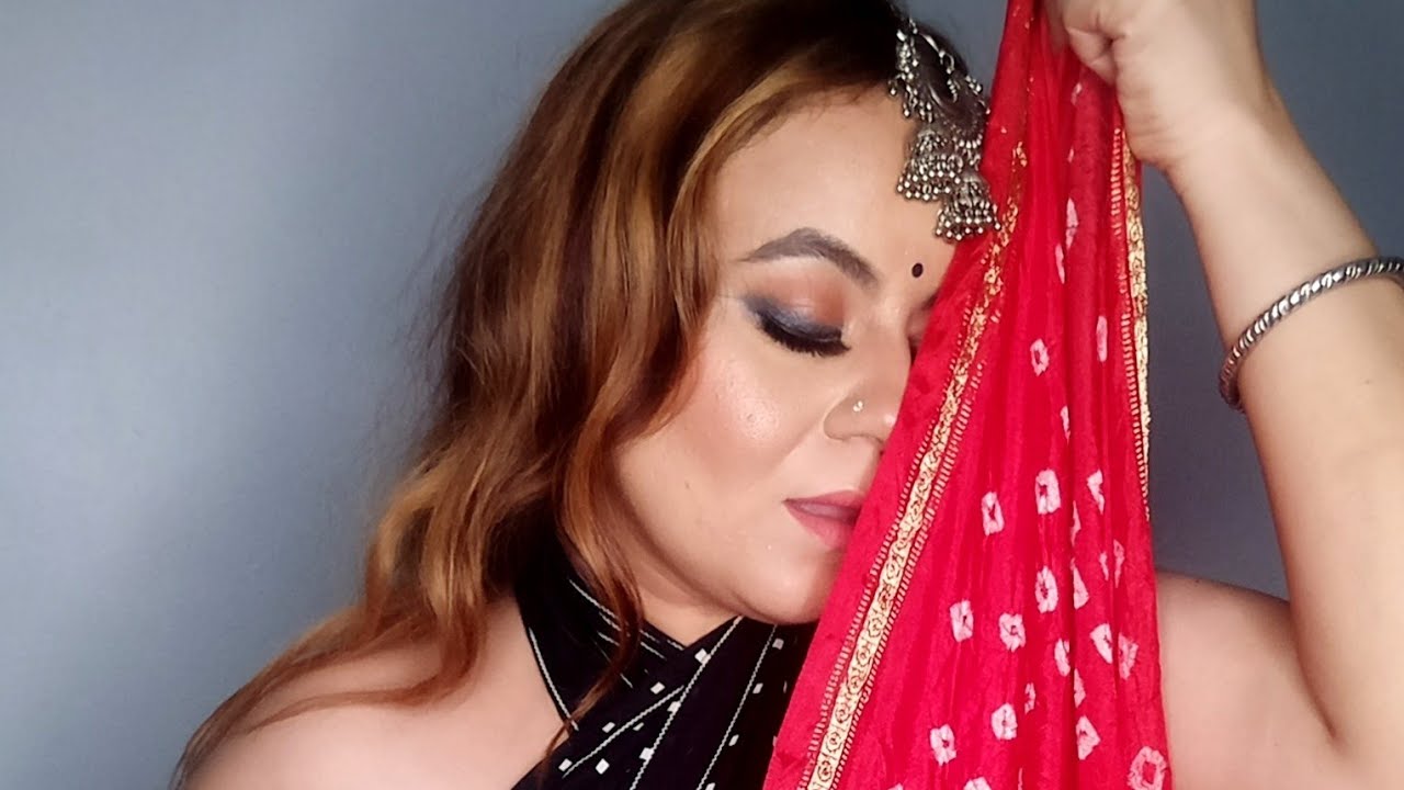 Step by step easy makeup tutorial for the Gypsy Queen/Banjaran Makeup ...
