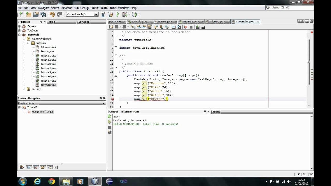 Java Tutorial - Hashmaps - Session 12 - YouTube