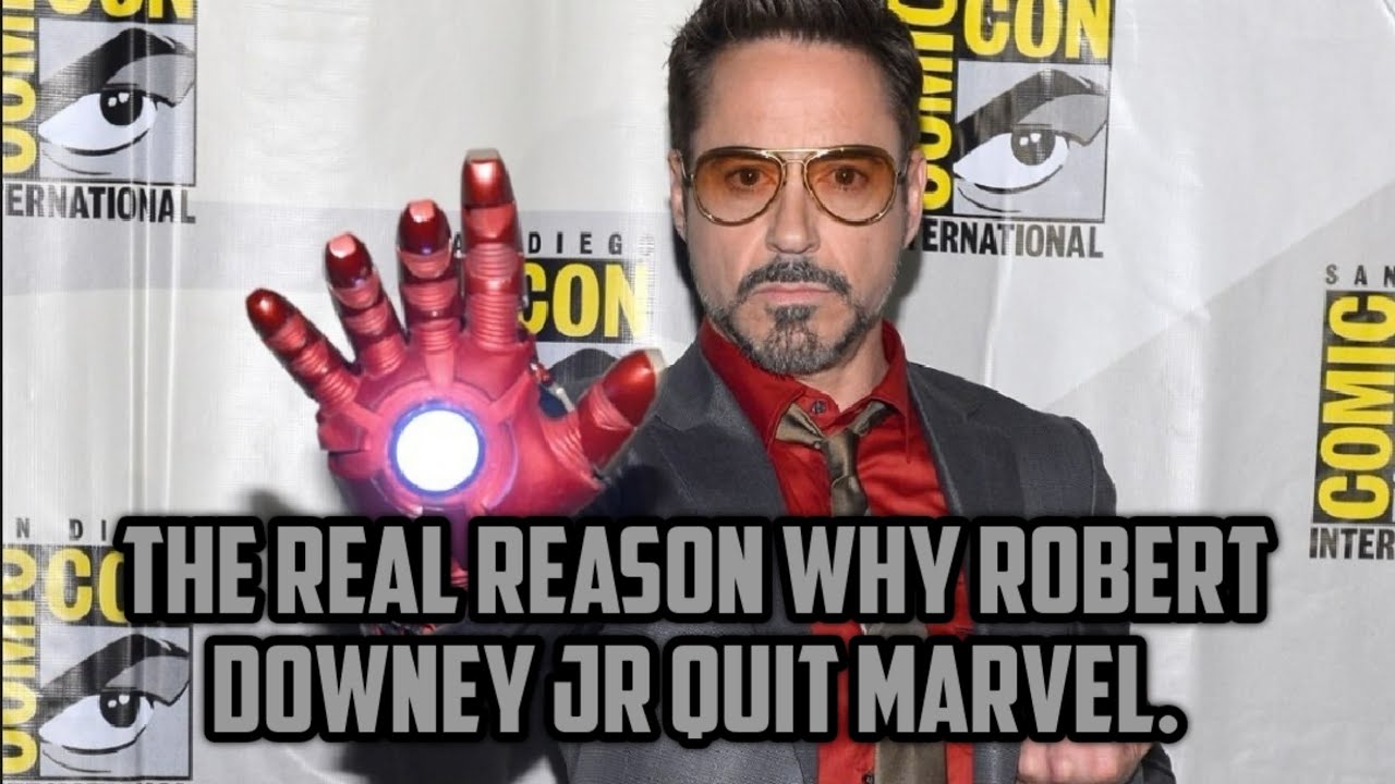 The real reason why Robert Downey Jr quit marvel. - YouTube
