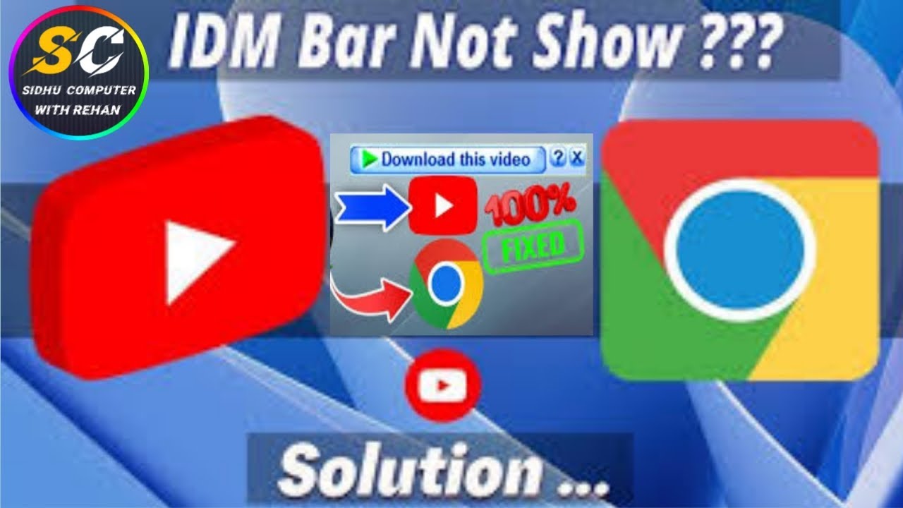 IDM Download Button Missing in Chrome? 100% Working Trick! 💡 - YouTube