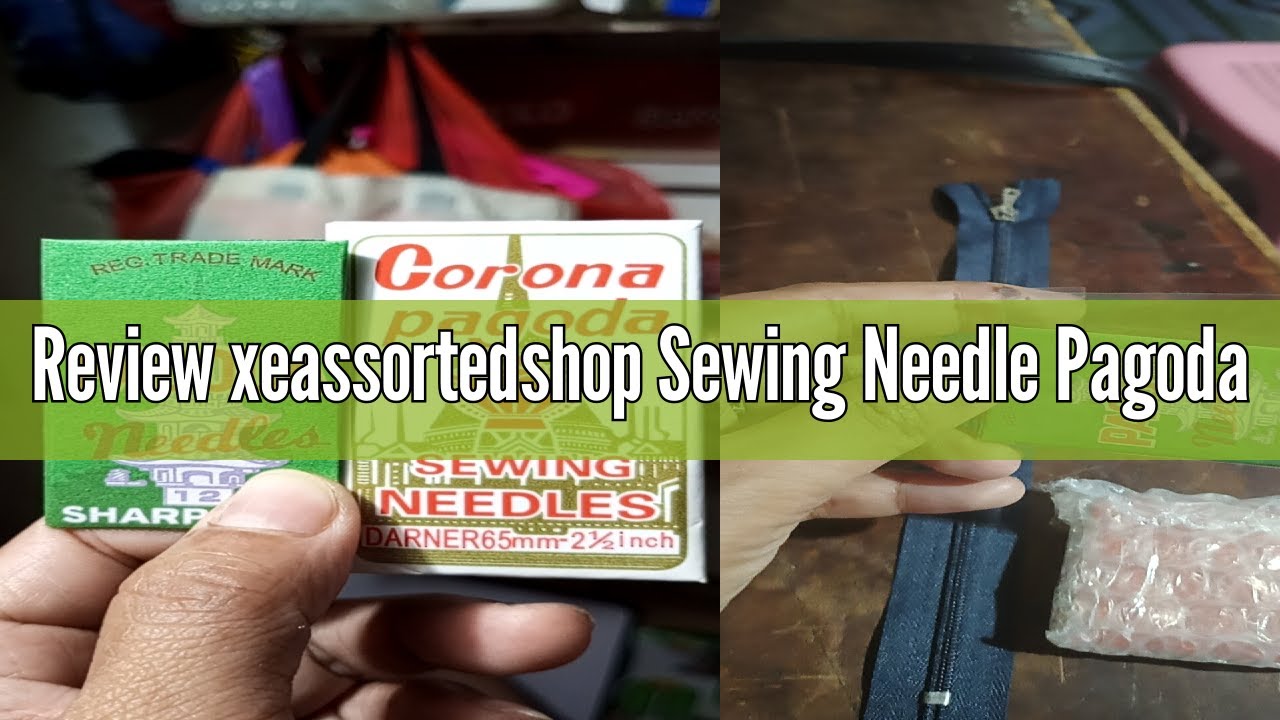 Review xeassortedshop Sewing Needle Pagoda - YouTube