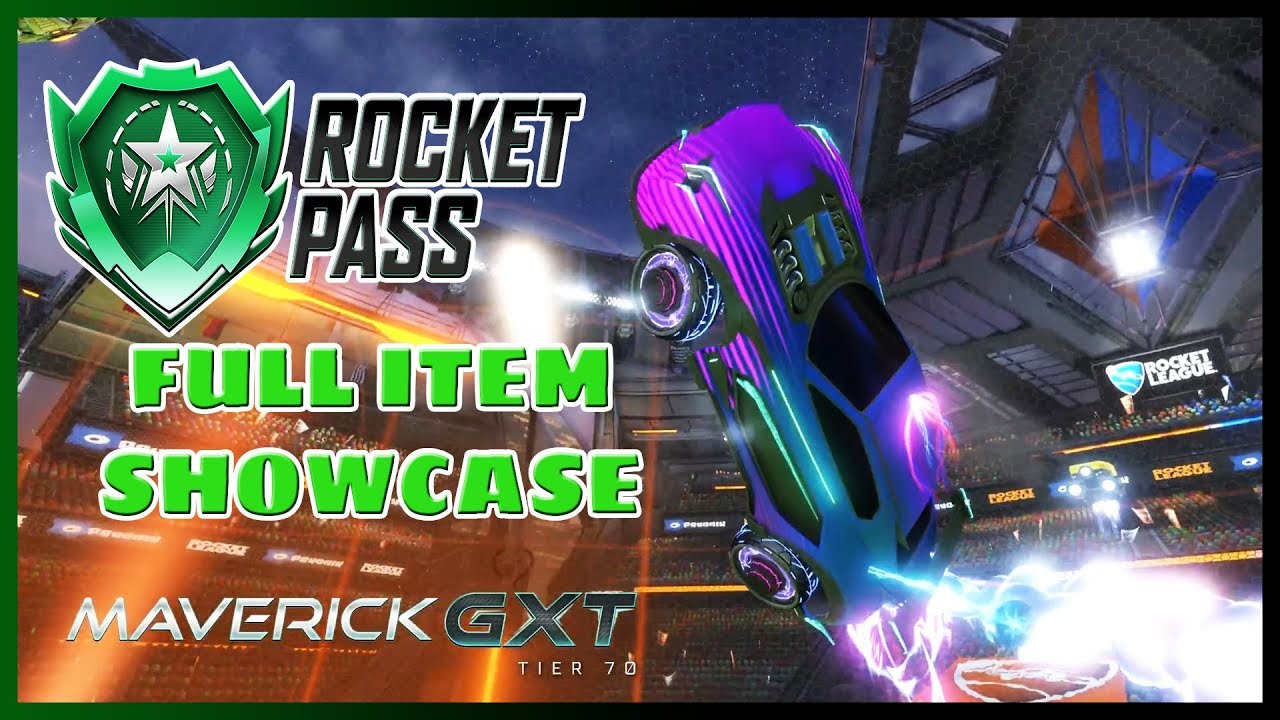 NEW ROCKET LEAGUE ROCKET PASS TRAILER (FULL ITEM SHOWCASE AND RELEASE ...