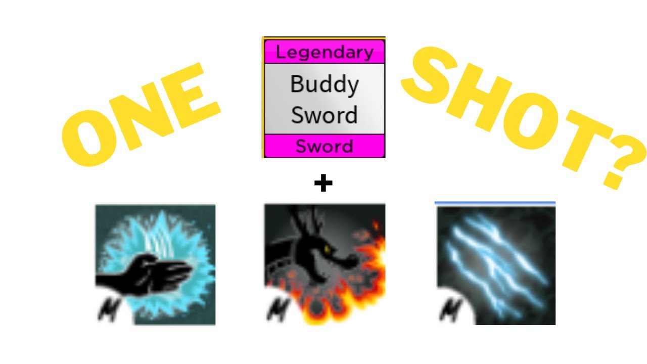 Buddy Sword One Shot Combos | Blox Fruits | Roblox - YouTube